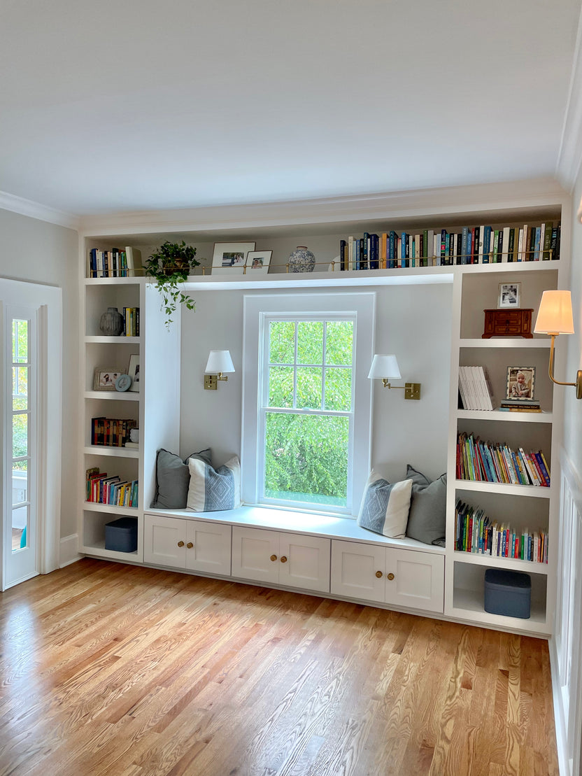 Built-In Window Seat – Hutcheson Design Co